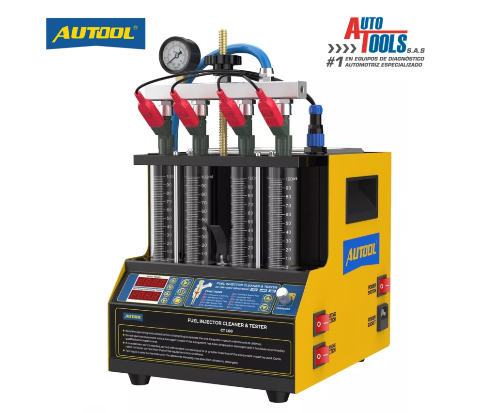 LAVADOR Y PROVADOR DE INYECTORES AUTOOL CT160 – Autotools