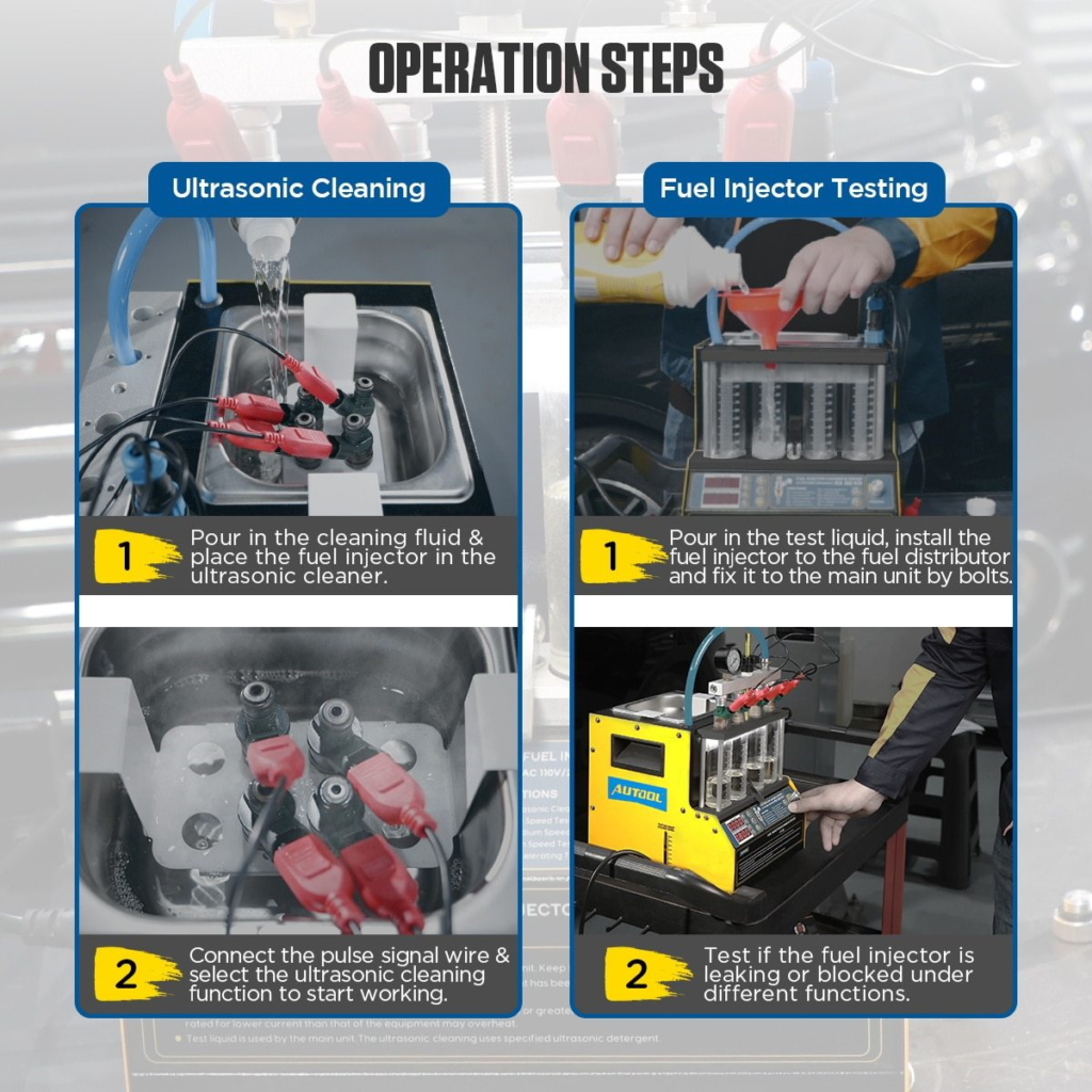 LAVADOR Y PROVADOR DE INYECTORES AUTOOL CT160 – Autotools